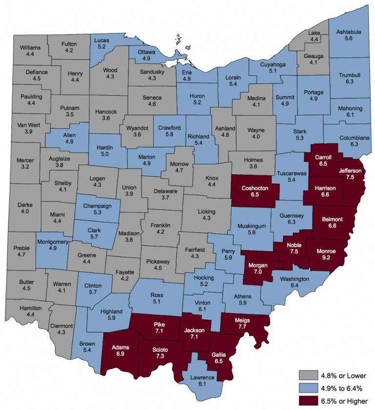 County jobless rate 10th lowest in Ohio « The VW independent