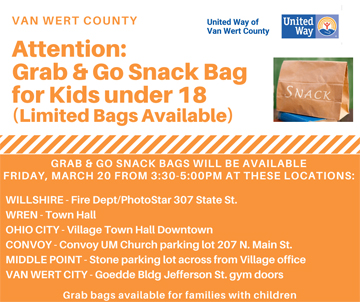 ‘Grab & Go’ snack bags to be distributed « The VW independent