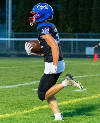 Leeth breaks school record for TDs « The VW independent