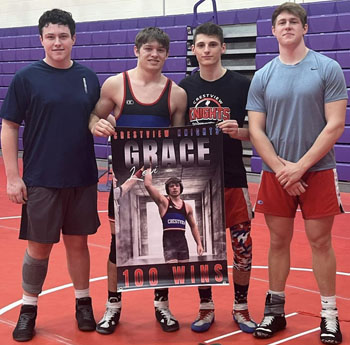 Grace reaches goal, hits 100 career wins « The VW independent