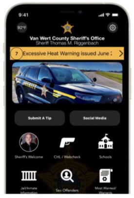 Sheriff’s Office introduces new app « The VW independent